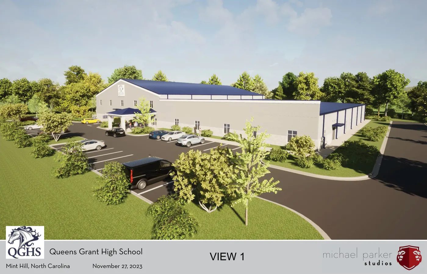 Gymnasium & Performing Art Center – Queens Grant High School