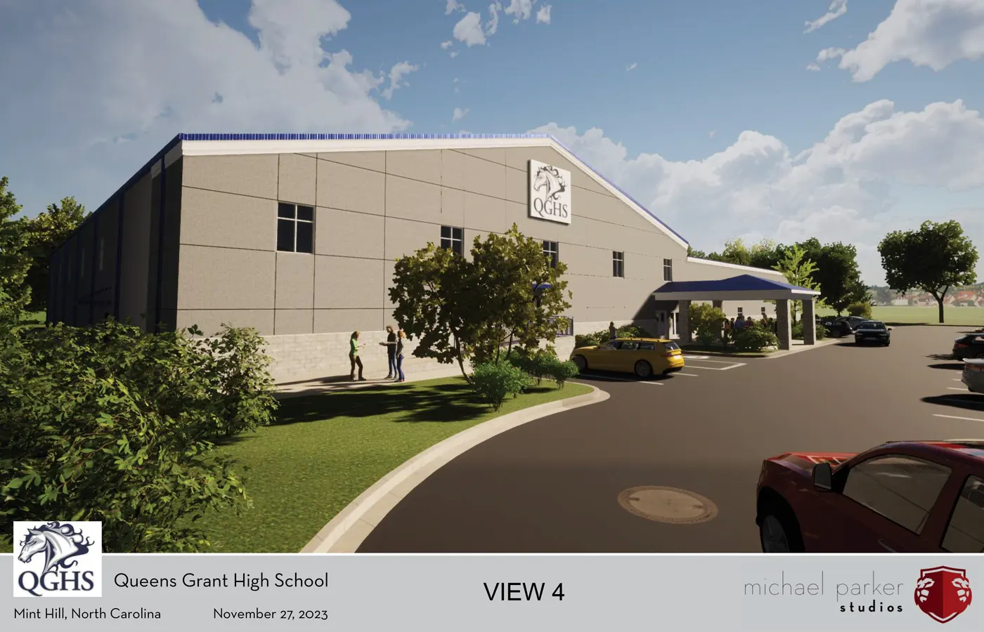 Gymnasium & Performing Art Center – Queens Grant High School