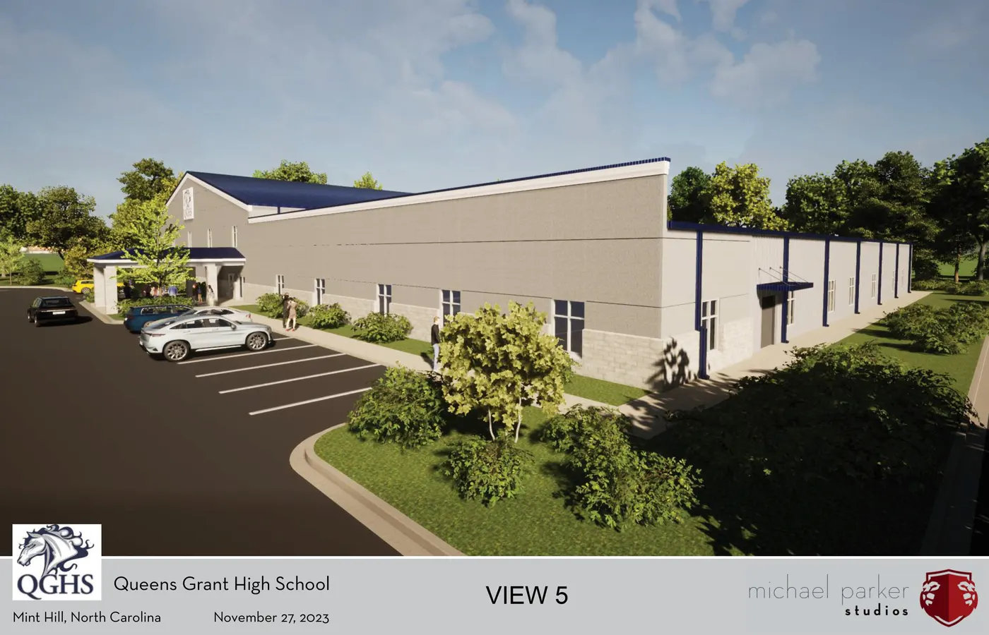 Gymnasium & Performing Art Center – Queens Grant High School